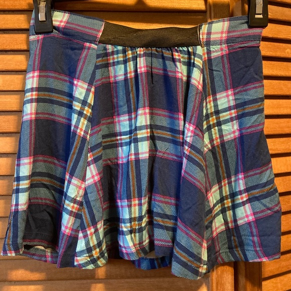 Route 66 | Bottoms | Route 66 Blue Pink Plaid Skirt | Poshmark